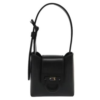 Ferragamo Pre-owned Leder Handtaschen - - Pre-owned - Damen - Schwarzk - ONE SIZE
