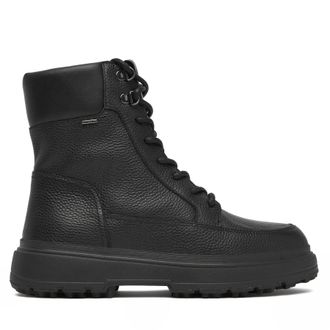 Geox Schn&uuml;rschuhe Geox D Lamidie + Grip Abx D66XMA 46 C9997 Schwarz
