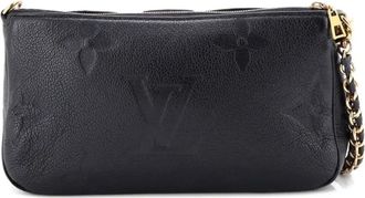 Louis Vuitton Multi Pochette Accessoires Monogram Empreinte Giant crossbody bag - Schwarz
