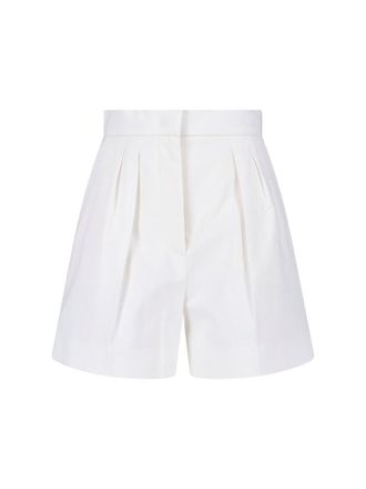 Max Mara Cotton Satin Shorts