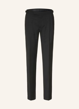 Wilvorst Wilvorst Smoking-Hose Regular Fit schwarz