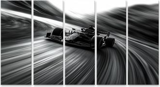 Islandburner Bild auf Leinwand Formel 1 Rennwagen auf der Rennstrecke Bilder Wandbilder Poster