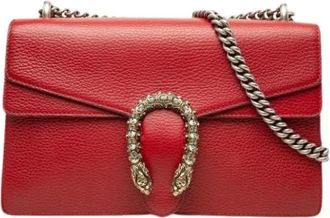 Gucci Sac bandouli&egrave;re Dionysus Pre-owned - Femme - Pre-owned - Rouge - Taille: ONE Size
