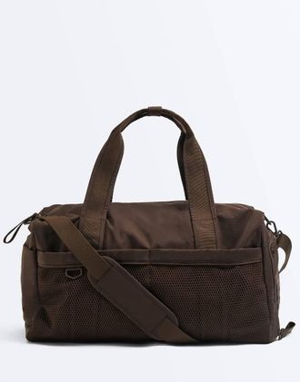 Oysho Sac technique avec double compartiment - Marron-Brown