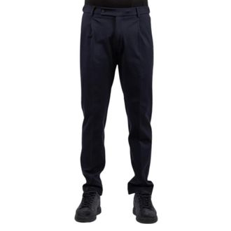 Berwich Pantalon Long R&eacute;tro - Homme - Pantalons - Bleu - Taille: L