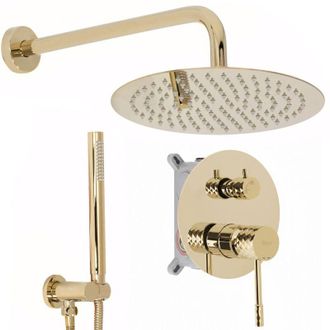 Rea Unterputz-Duschset Rea Lungo Gold