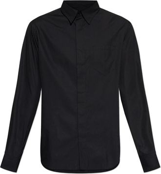 Iceberg Homme, Chemises, Noir, Taille: S Chemise avec poche