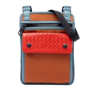 Bottega Veneta Pre-owned Nylon Crossbody Bag - - Pre-owned - Damen - Orange - ONE SIZE