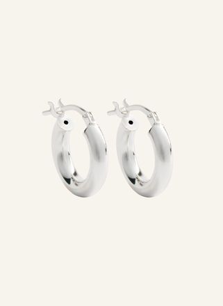 Pompidou Ohrringe Tiny By Glambou silber