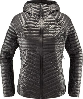 Haglöfs Steppjacke Frauen L.I.M Mimic Hood Insulating, atmungsaktiv, wasserabweisend Magnetite M M