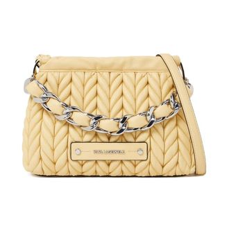 Karl Lagerfeld Femme, Sacs, Beige, Taille: ONE Size Wave S Puffer Bag