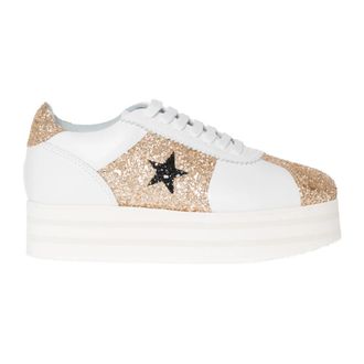 Chiara Ferragni White Sneakersstar - - Shoes - Damen - Wei&szlig; - 39 EU