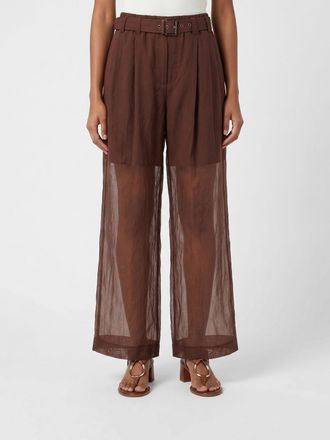 Brunello Cucinelli Hose Damen Farbe Burgunderrot