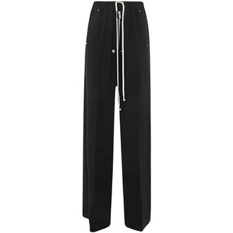 Rick Owens Kordzug Geth Belas Hose - - Trousers - Damen - Schwarzk - XS
