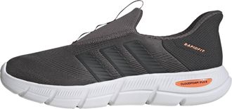 adidas Herren Cloudfoam Flex Slip ON Shoes, Charcoal/Carbon/Off White, 47 1/3 EU