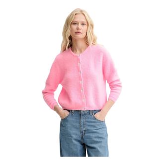 American Vintage Femme, Pulls, Rose, Taille: 38 FR Cardigans