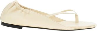 Jacquemus Femme, Chaussures, Blanc, Taille: 36 EU Nu-Pieds Tongs