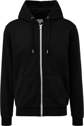 QS by s.Oliver Sweatjacke Sweatshirt Jacke Basic-Sweatjacke mit Kapuze