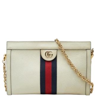 Gucci Sac bandouli&egrave;re vintage Pre-owned - Femme - Pre-owned - Blanc - Taille: ONE Size
