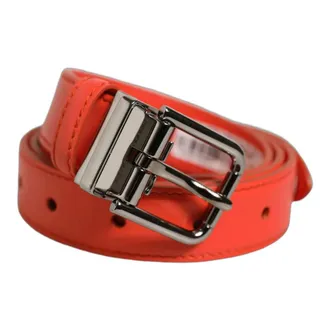 Dolce & Gabbana Homme, Accessoires, Rouge, Taille: ONE Size Cintura Belt