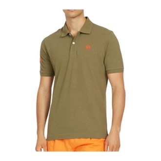 La Martina Kurz&auml;rmeliges Poloshirt mit Knopfleiste - - Tops - Herren - Gr&uuml;n - M