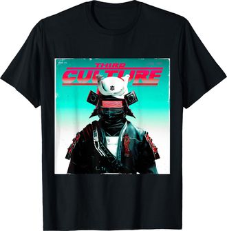 Third Culture Cyberpunk-Laser-Samurai T-Shirt