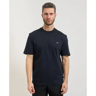 BOSS T-shirt moulant pour homme en coton merceris&eacute;