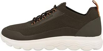 Geox Mens U Spherica Sneaker, Militaire, 43 EU