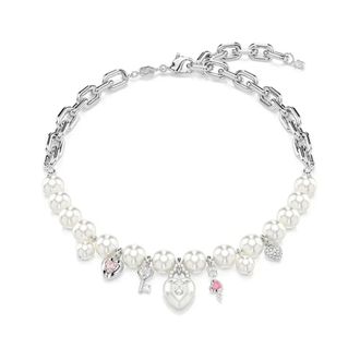 Swarovski Femme, Accessoires, Gris, Taille: ONE Size Collier Idyllia