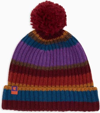 Gallo Gallo, unisex, Accessoires, Multicolore, Taille: ONE Size Bonnet Tricot&eacute; Ray&eacute;