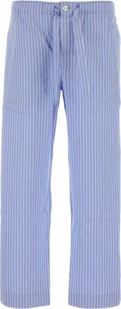 Tekla pantalon en coton biologique - Bleu