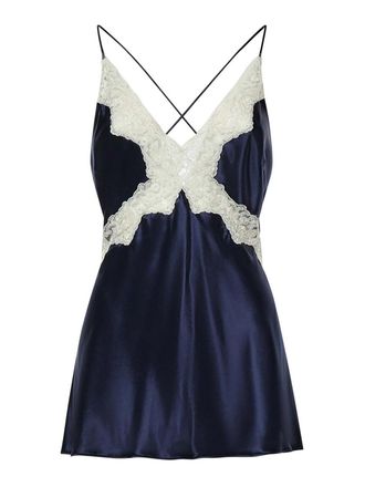 Alberta Ferretti Top - Bleu