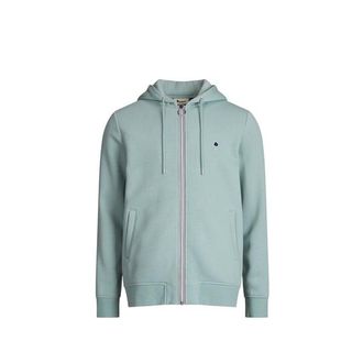 Faguo Sweat droit zipp&eacute; en coton m&eacute;lang&eacute;