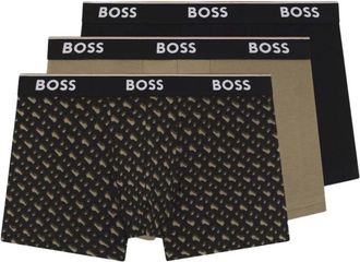 HUGO BOSS Homme, Sous-v&ecirc;tements, Multicolore, Taille: M Trunk 3P Power Desig