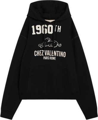Valentino Garavani Homme, Sweatshirts et sweats à capuche, Noir, Taille: S Sweats à capuche