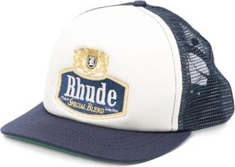 Rhude Caps & M&uuml;tzen - Structured Cotton Cap - Gr. ONE SIZE - in Grau - f&uuml;r Damen