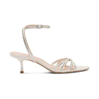 Stuart Weitzman Carlyle Sandale 50 - Femme - Chaussures - Beige - Taille: 36 1/2 EU