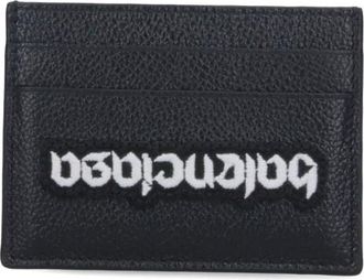 Balenciaga Upside Down Logo Card Holder