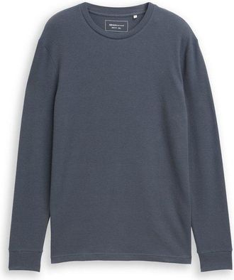 Tom Tailor Langarmshirt T-Shirt Langarmshirt aus Baumwolle