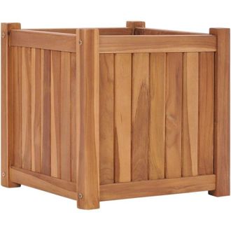 vidaXL Lit sur&eacute;lev&eacute; 40x40x40 cm Bois de teck solide Vidaxl