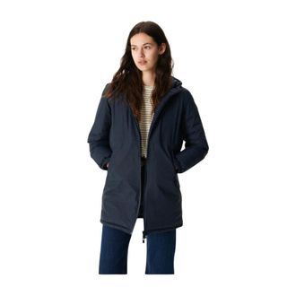 Jott Wendbare lange Daunenjacke - - Coats - Damen - Blau - S