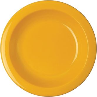 WACA 1941 Suppenteller Kunststoffteller 500 ml Dm 215 mm Mehrwegartikel, Farbe:gelb