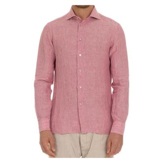 Borriello Casual Chemises - Homme - Chemises - Rose - Taille: 2XL