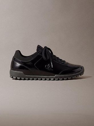 Calvin Klein Gl&auml;nzende Organza-laufschuhe - Ck Black - Damen - EU 38