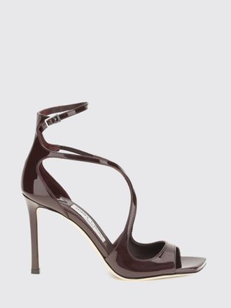 Jimmy Choo London Sandales Azia en cuir verni avec talon aiguille