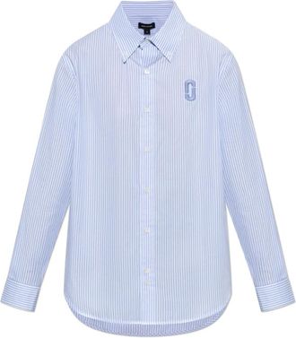 Marc Jacobs Femme, Blouses et Chemises, Bleu, Taille: 40 FR Chemise &agrave; Rayures