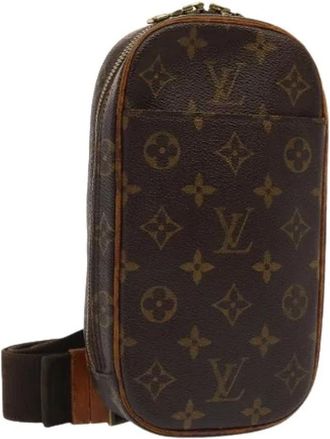 Louis Vuitton unisex, Pre-owned, Brun, Taille: ONE Size Sac bandouli&egrave;re en toile Monogram Pre-owned