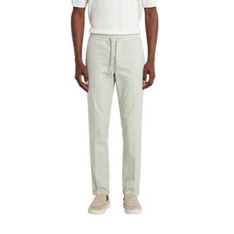 Mason's Homme, Pantalons, Beige, Taille: XL New York Sack Chino Jogger Pants