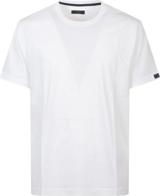 Fay Homme, Tops, Blanc, Taille: XL T-shirt