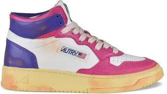 Autry Low-Top Sneaker - Mid Super Vintage Sneakers - Gr. 37 (EU) - in Rosa - f&uuml;r Damen